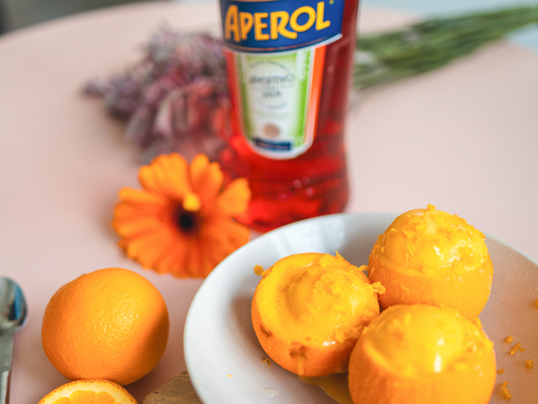 How To Make Aperol Spritz Orange Dessert (Simple Recipe With ...
