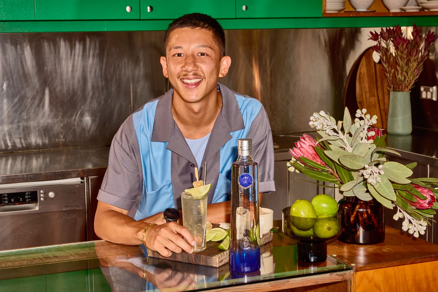 Chamomile Mule Cocktail Recipe by Brendan Pang (MasterChefs) Must Try ...