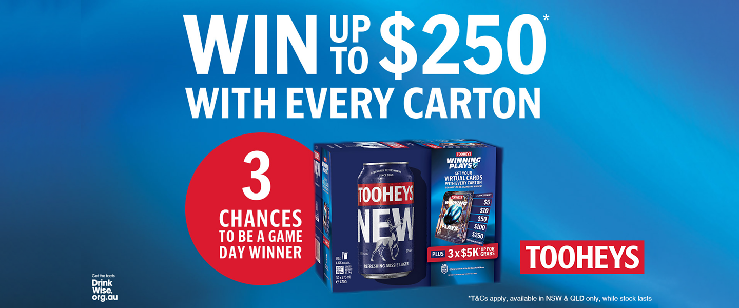 Buy Tooheys Beer Cans & Bottles Online Australia @ Lowest Price | Dan ...