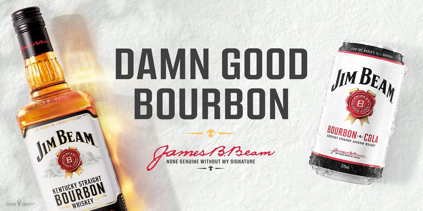 Buy Jim Beam Bourbon Whiskey - Jim Beam Cola Cans Online | Dan Murphy’s