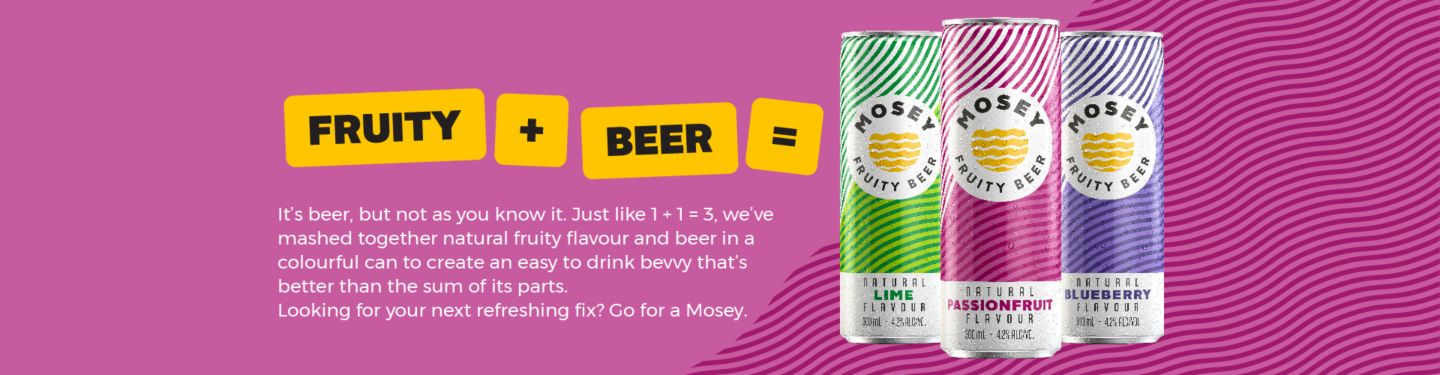 Buy Mosey Fruity Beer Australia | Mosey Fruity Beer Can Online Delivery ...
